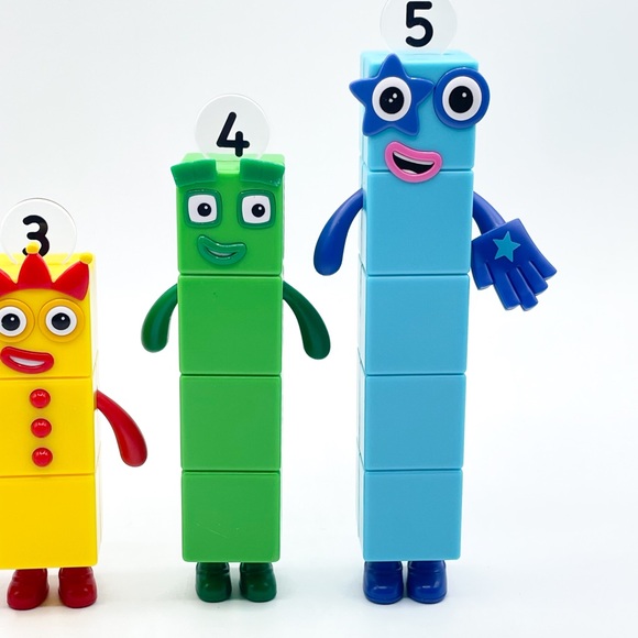 Hand2Mind Inc | Toys | Hand2mind Number Blocks Figures Complete 5 ...